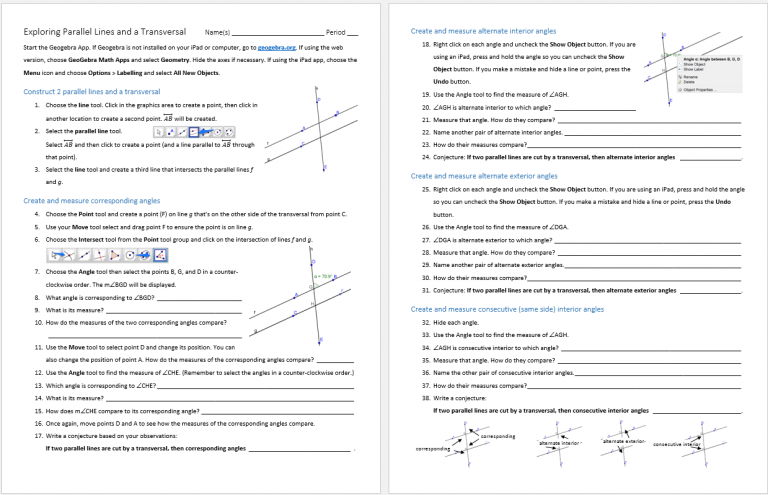 Parallel and Perpendicular LInes | Systry