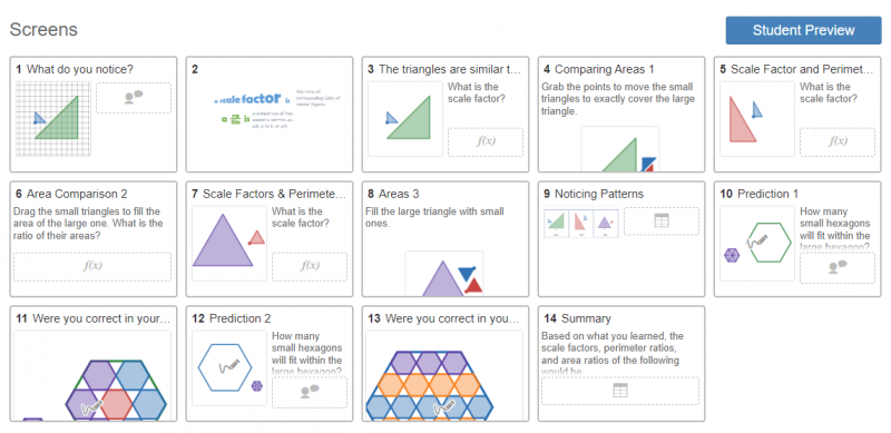 Desmos Scale Factor Area Perimeter – Systry